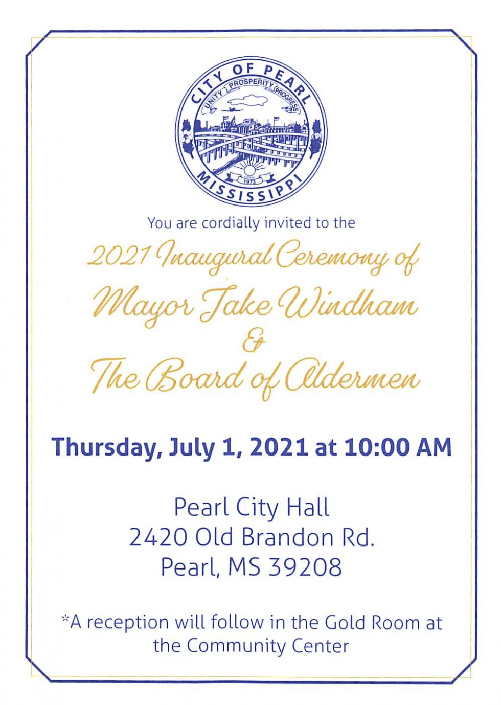 You're Invited! - City of Pearl